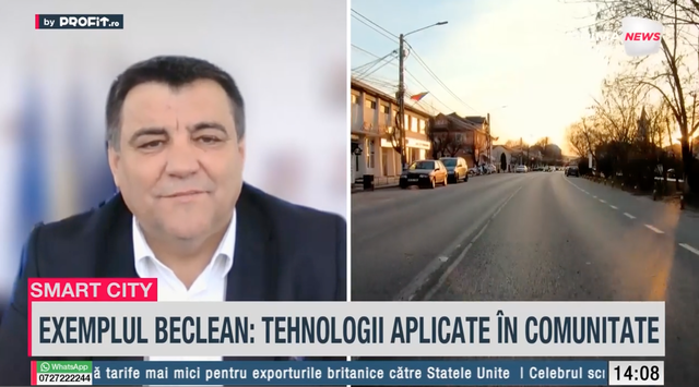 VIDEO Profit.ro TV Smart City România - Nicolae Moldovan, primar Beclean: La recesământul nou ...